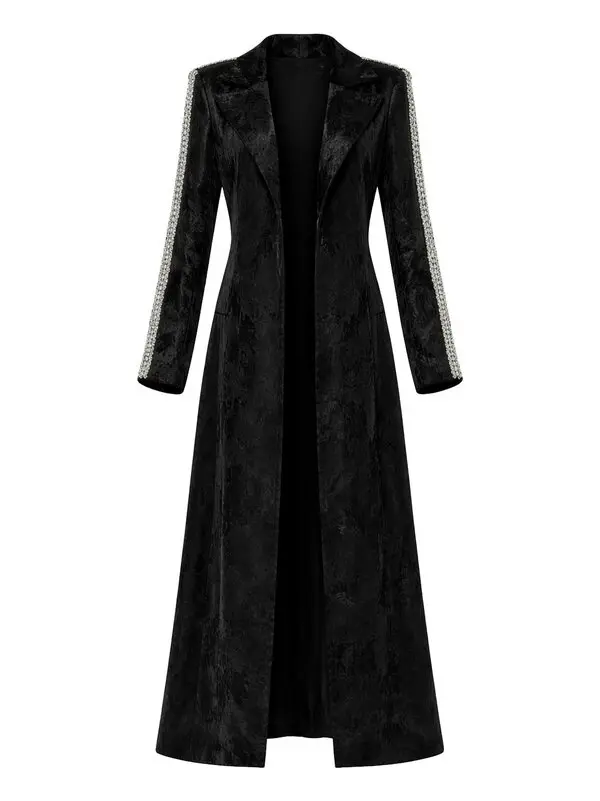ROQAIA FASHION HOUSE Midnight Sovereign Jacket - Black
