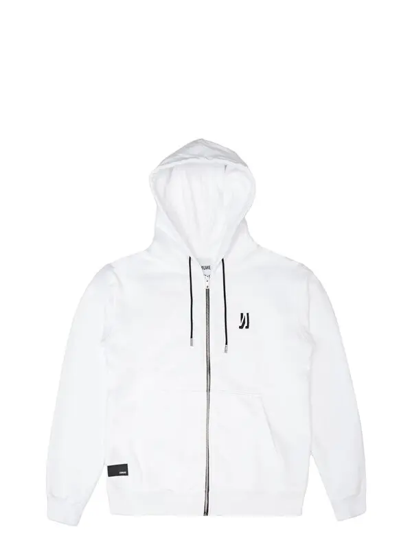 COMUNE Luka Zip-up Hoodie - White