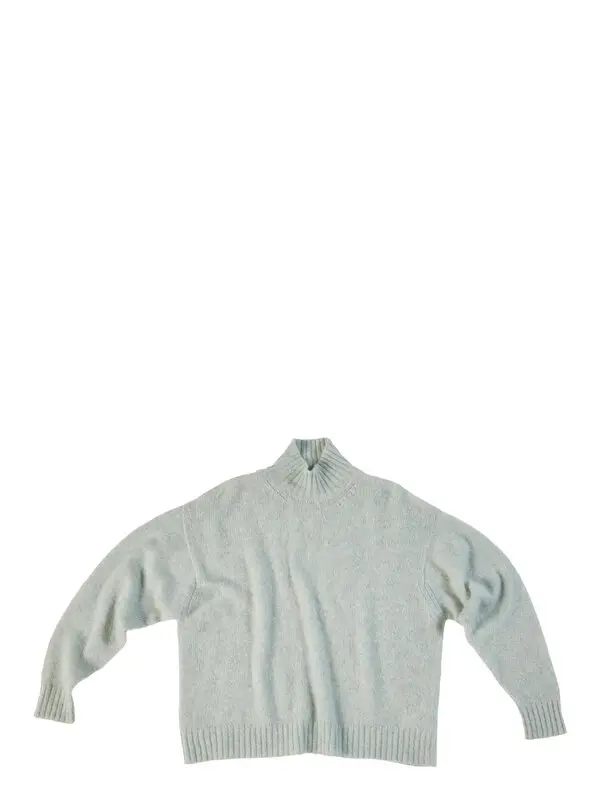 VANILLA&CHOCOLATE Nimbus Cashmere Turtleneck Sweater - Grey