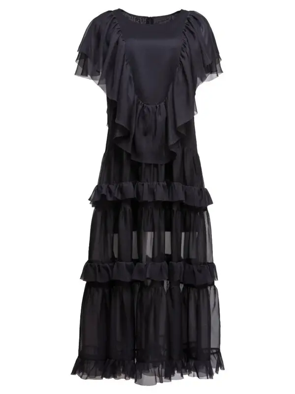 HELENE GALWAS Darina Maxi Dress - Black