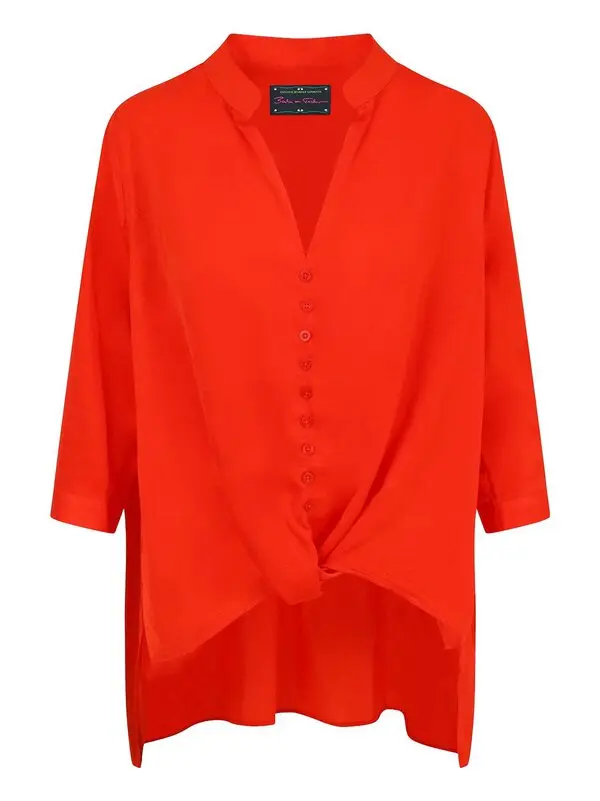 BEATRICE VON TRESCKOW Fritzi Oversized Shirt - Orange