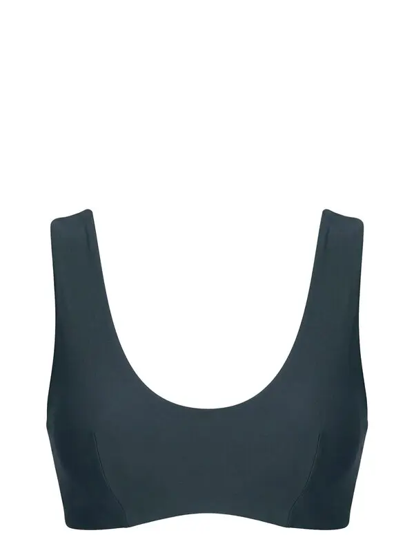 SEROTONE SWIM The Scoop Swim Bra Stone - Blue