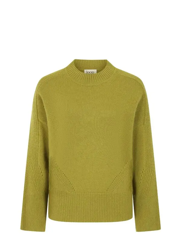 LOOP CASHMERE Cashmere Crewneck Sweatshirt - Green