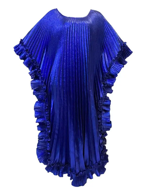 JULIA CLANCEY Madam Luxe Electric Ophelia Kaftan - Blue