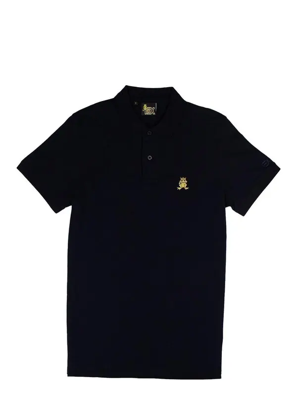 EIGHT X Adrián Frog Gold Edition Polo Navy - Blue