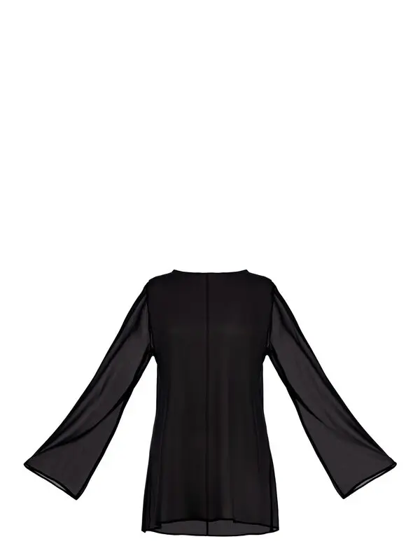 THE ETHOS STUDIO Ana Blouse-dress - Black