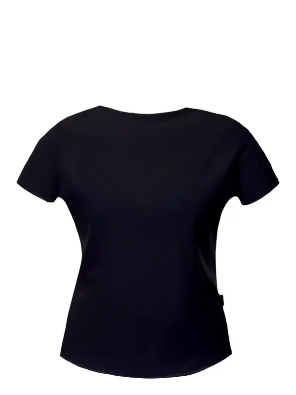 FROCK TALES Top With Cap Sleeves - Black