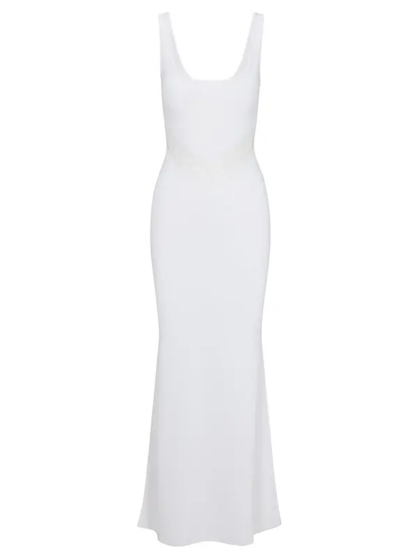 DELFI COLLECTIVE Aurelia Mermaid Dress - White