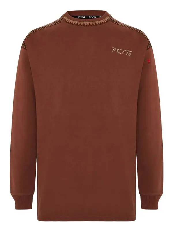 PCFG Crochet Sweat - Brown