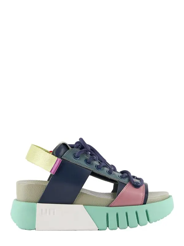 United Nude Delta Sporty Sandals - Green/blue