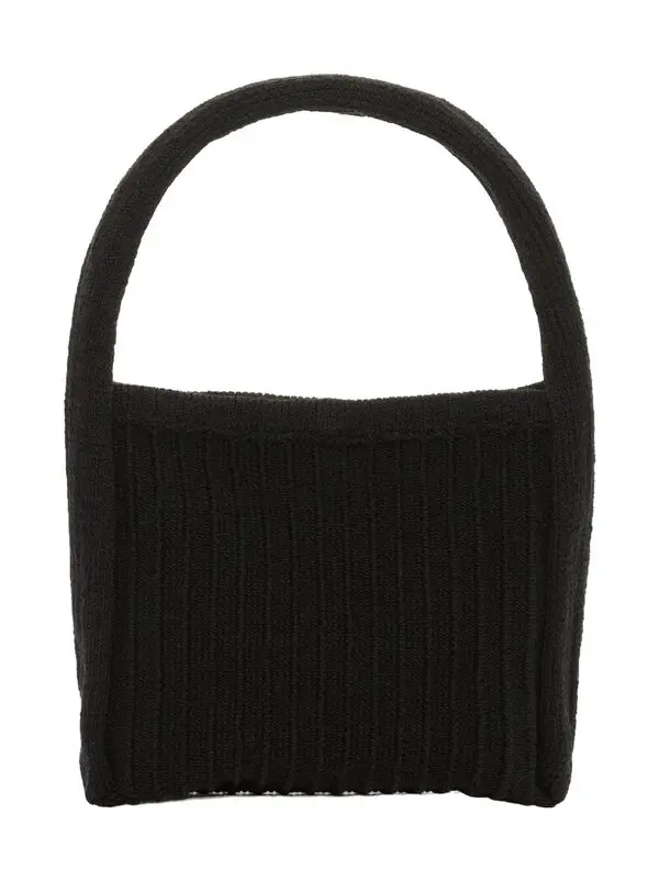 ELLS Knit Shoulder Bag - Black