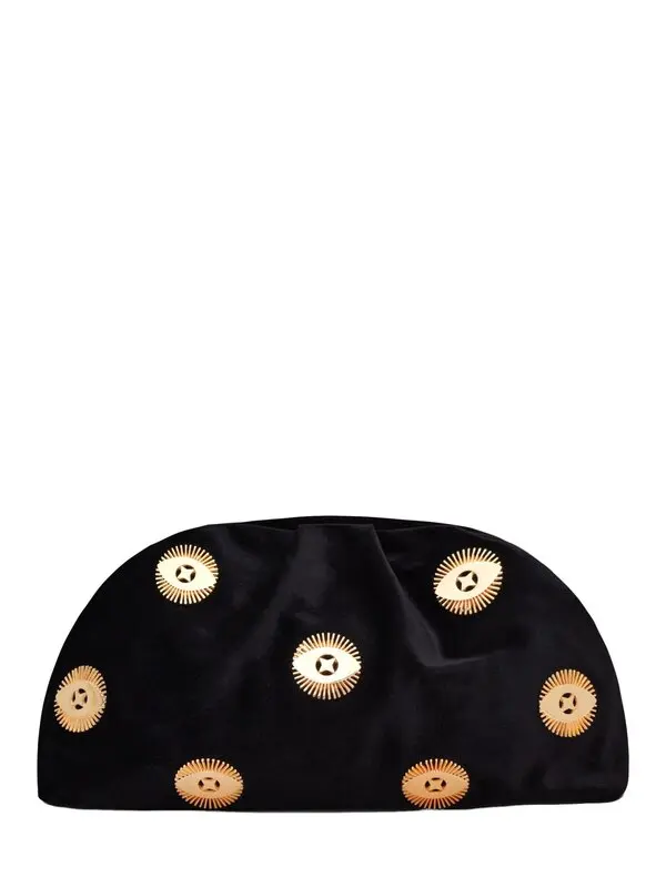D’lueur Atelier Handbag With Gold-plated Details - Black