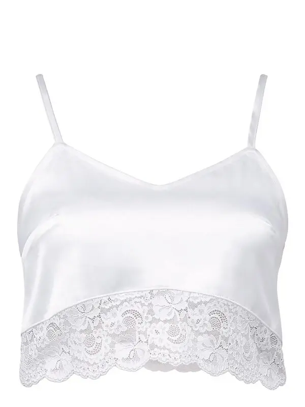 ZAFUR Cami Top - White