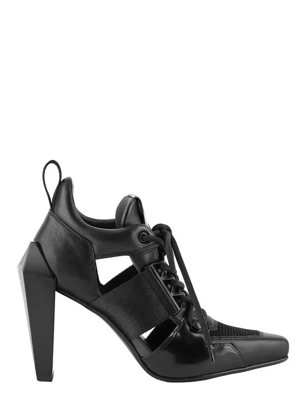 United Nude Gem Sporty Hi Pumps - Black