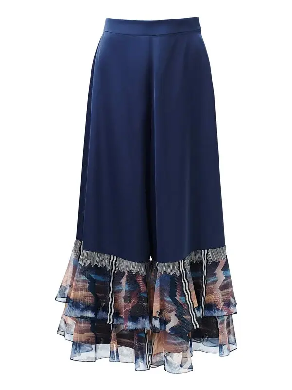 BY MOUMI Janis Trousers - Blue