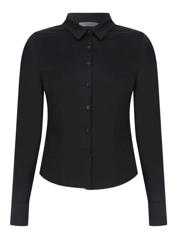 MAAN ISTANBUL Classic Slim Fit Shirt - Black