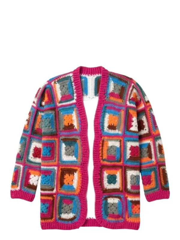 Saachi Crochet Marrakesh Short Jacket - Orange