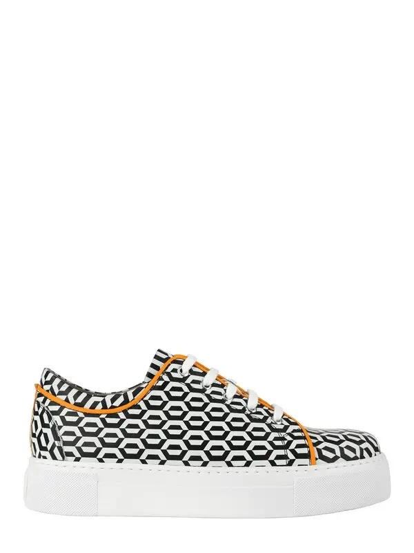 EMBASSY LONDON USA Camila Sneakers - White
