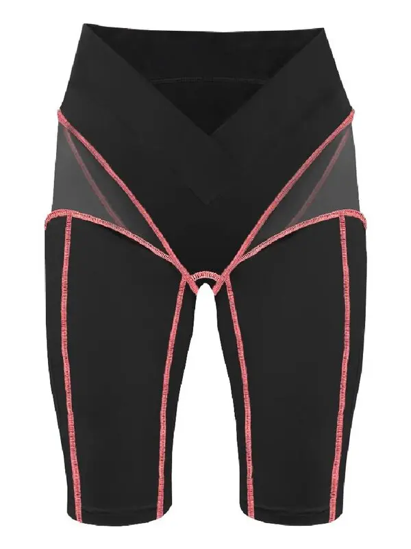 MONOSUIT Bike Shorts With Mesh Inserts - Black