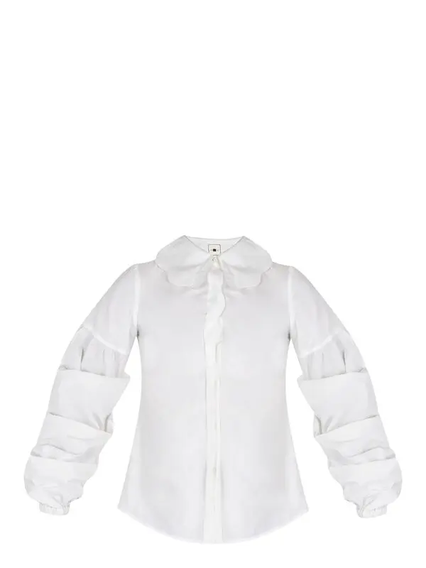 EM & SHI Perennial Shirt - White
