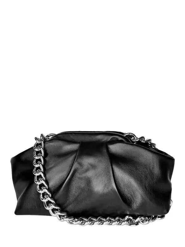 RUJ HERITAGE Mini Puffy Clutch - Black