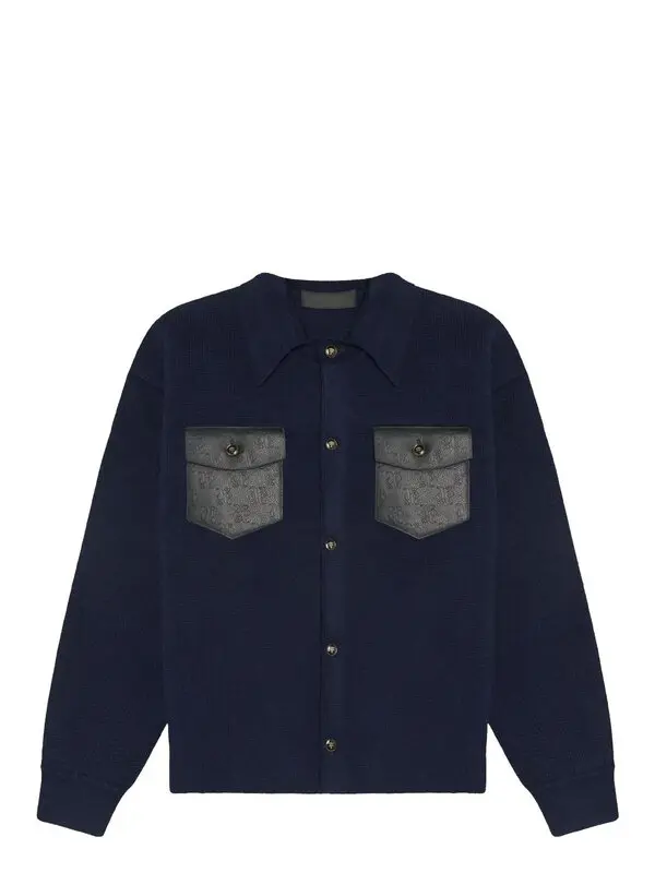 Place Of Ëlms Mezzanotte Jacket - Blue