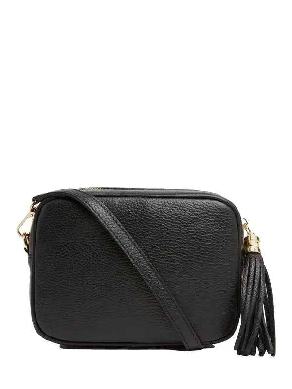 BETSY & FLOSS Verona Crossbody Bag With Tassel - Black