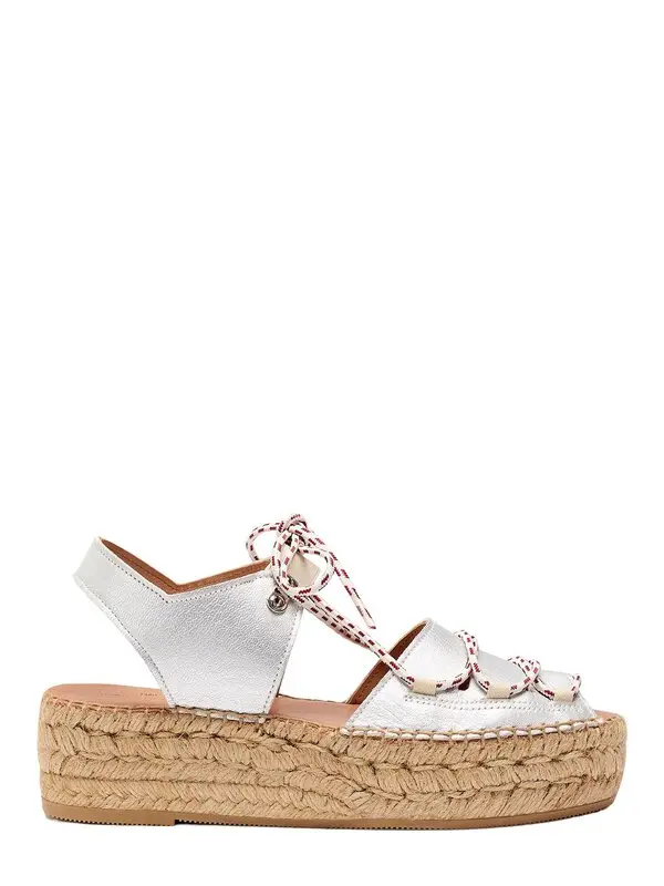 NAGUISA Cima Espadrille - Silver