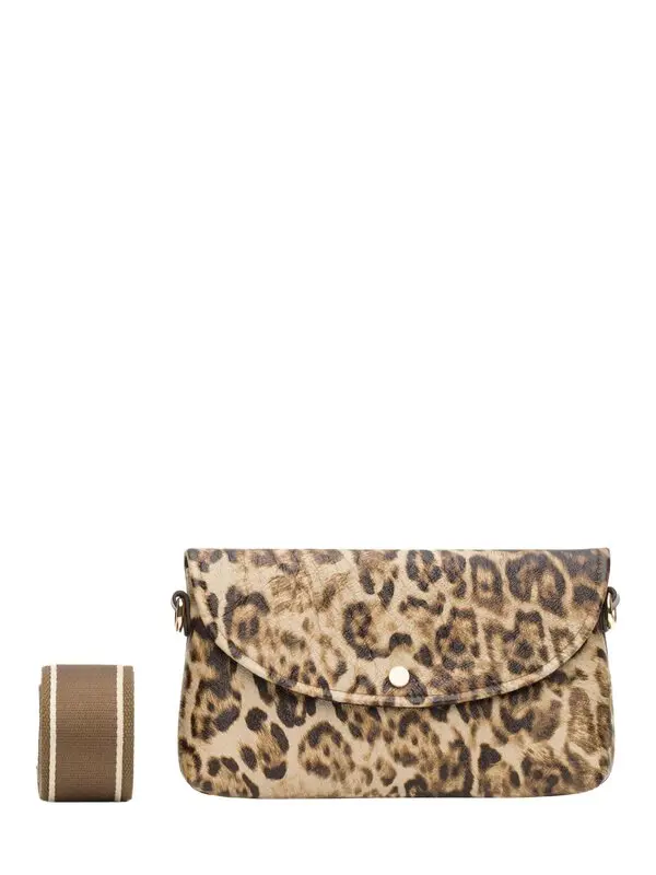 L2R THE LABEL Germaine Mini Bag - Gold/black/brown