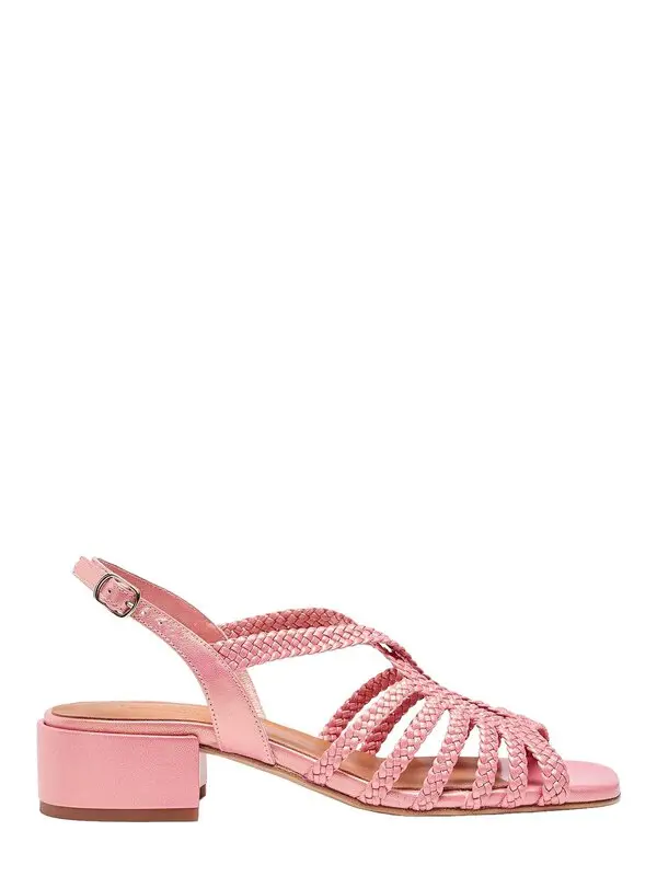 NAGUISA Racó Nacar Low Sandals - Pink