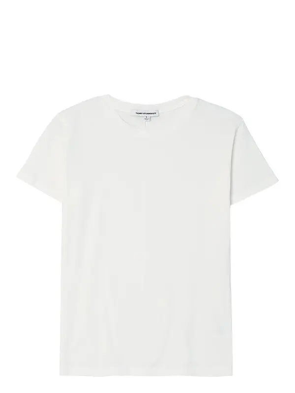 NOEND Supima Cotton Crew Neck Tee - White