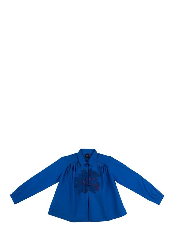 LO NEEL Hila Button-up Shirt - Blue