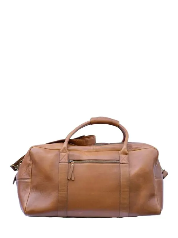 LEATHERCO. Leather Duffle Bag - Brown