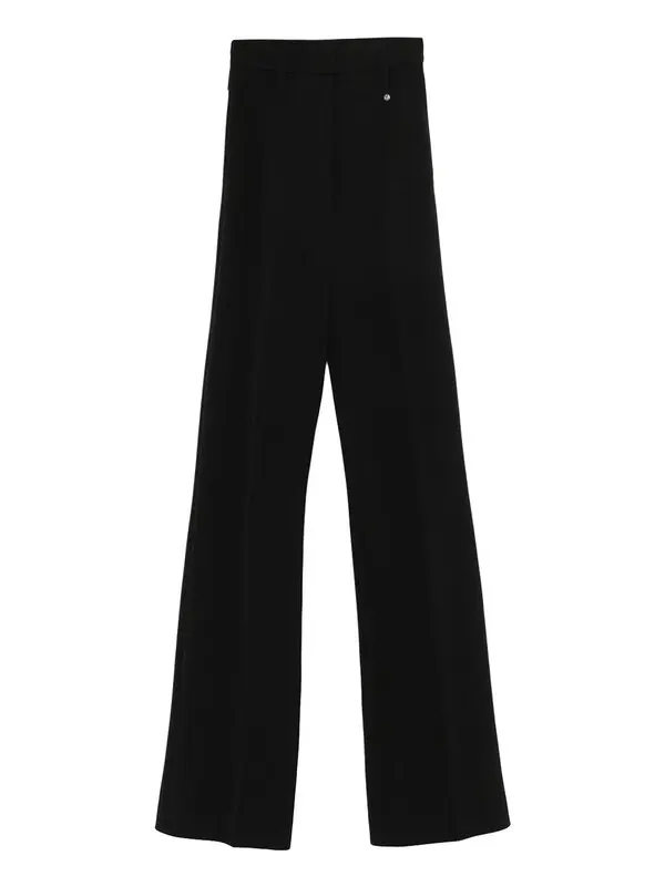 NISSA High-rise Straight Pants - Black