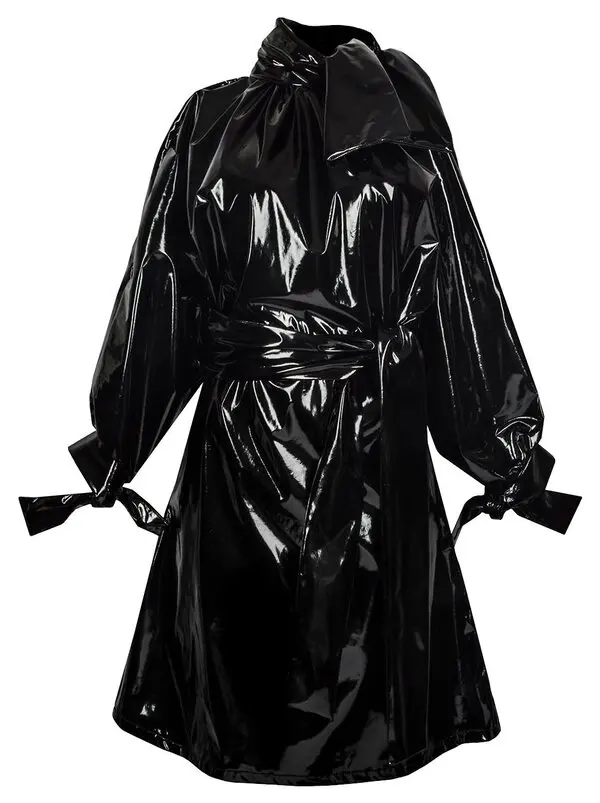 PALOMA LIRA Darkness Vinyl Dress - Black