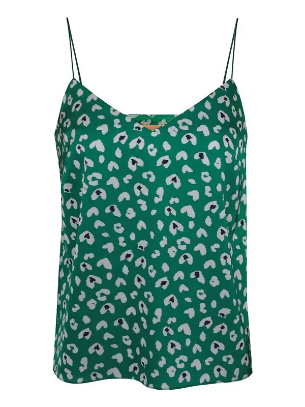 2KSTYLE Animal Print Camisole - Green