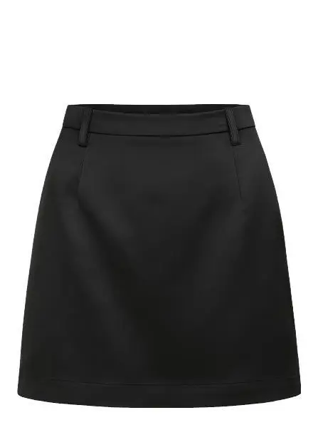 CONQUISTA A-line Mini Skirt - Black