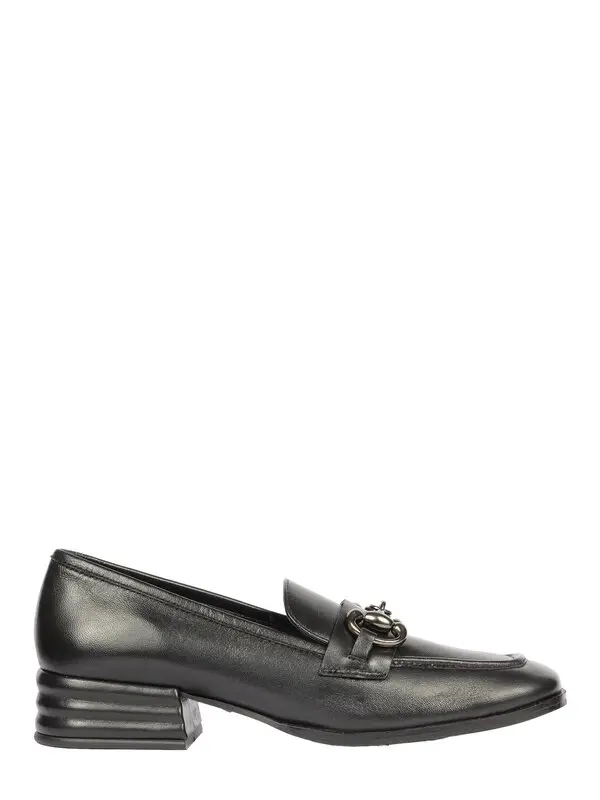 SAINT G Abelia Horsebit Loafers - Black