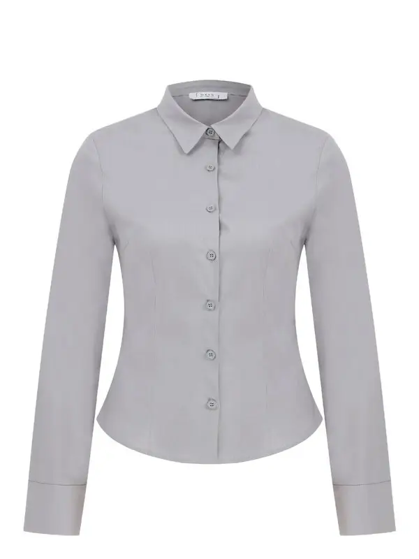 MAAN ISTANBUL Classic Slim Fit Shirt - Grey