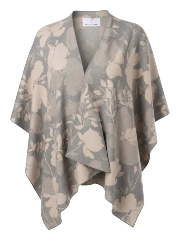 FRANCHETTI BOND Angelica Floral Print Jacket - Grey