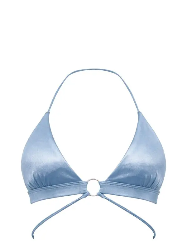 IVY SWIMWEAR Bikini Top Padded Strappy - Blue