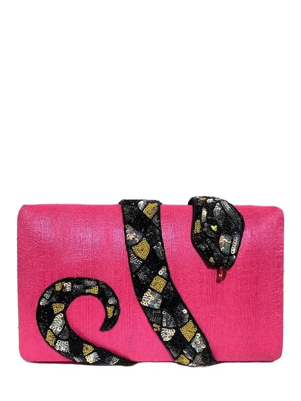 SIMITRI Kaa Clutch - Pink