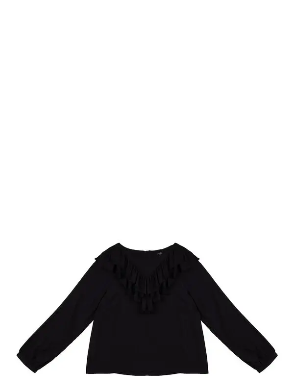LO NEEL Elena Blouse - Black