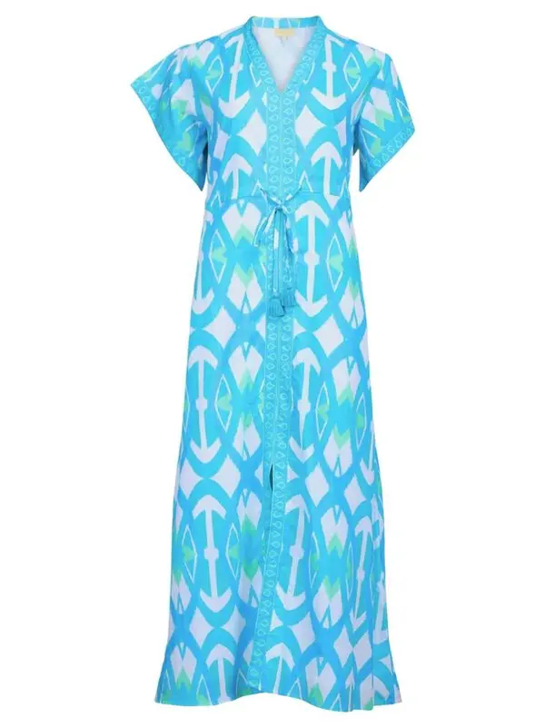ISLAPAYAL Isla Maxi Dress - Blue