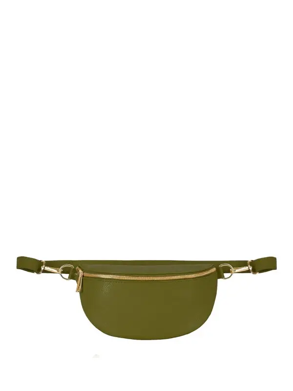 BETSY & FLOSS Zadar Crossbody Waist Bag - Green