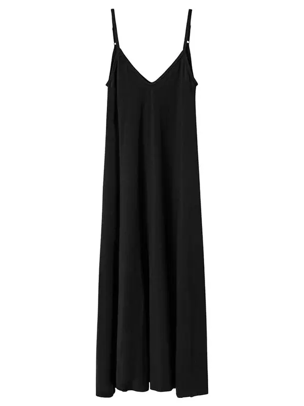 ALOHA FROM DEER Strappy Maxi Dress - Black