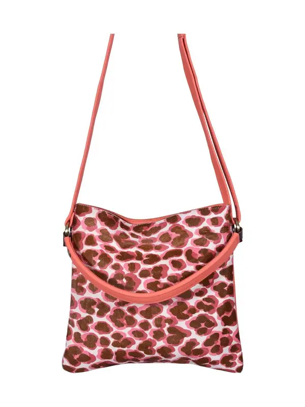 OWEN BARRY Cowhide Crossbody/shoulder Bag - Orange