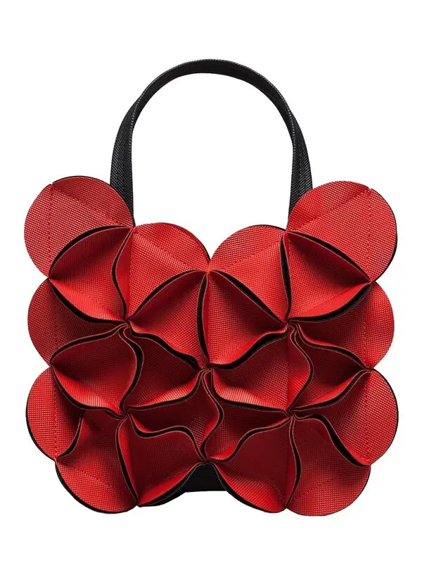 ELEMOOD_JAPAN Blossom Butterfly Handbag - Red