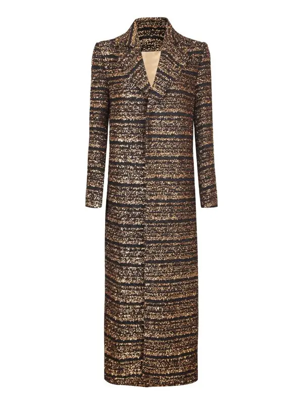 RUE AGTHONIS Cravate Coat - Black