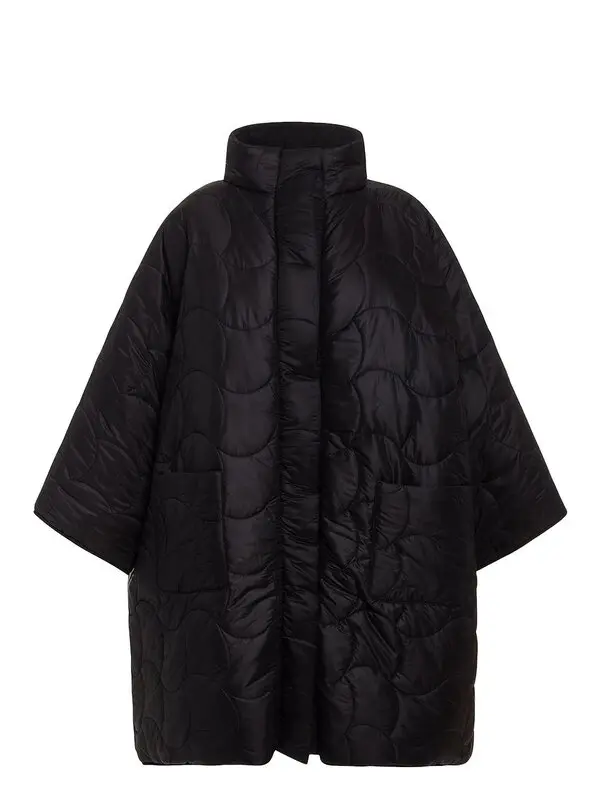NIRAN Mofu Padded Coat - Black